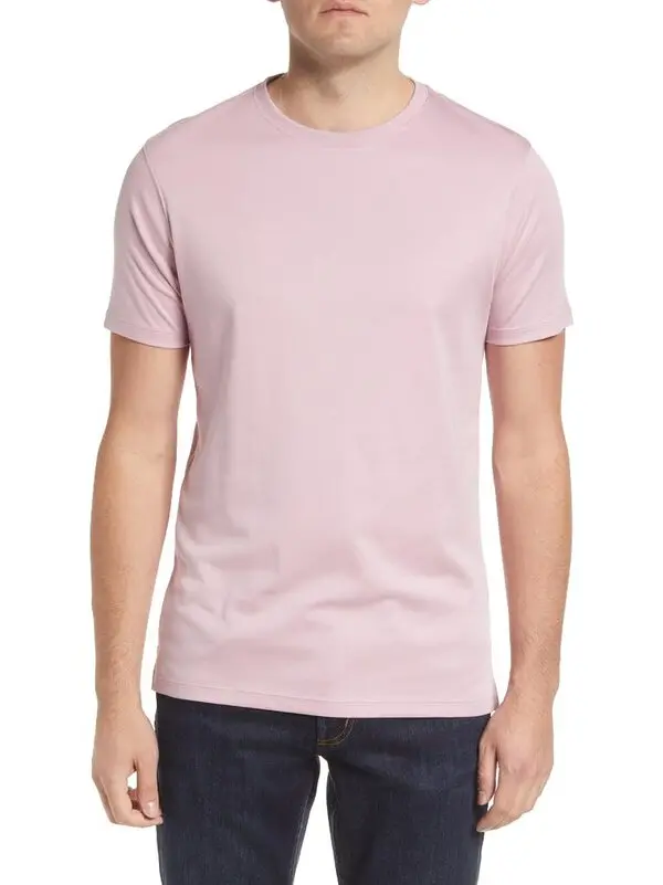 Robert Barakett Georgia Pima Cotton T-shirt - Dawn Pink
