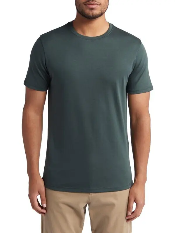 Robert Barakett Georgia Pima Cotton T-shirt - Deep Green