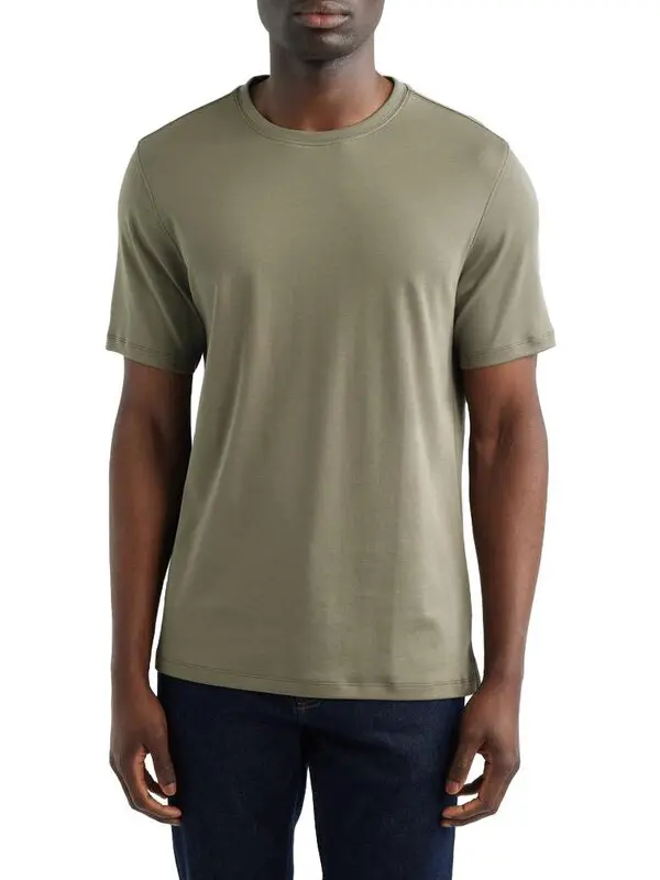 Robert Barakett Georgia Pima Cotton T-shirt - Dusty Olive