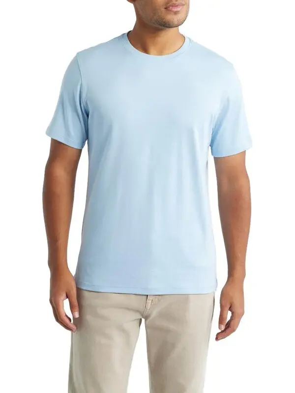 Robert Barakett Georgia Pima Cotton T-shirt - Harbor Blue