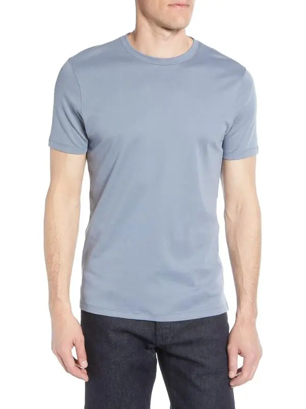 Robert Barakett Georgia Pima Cotton T-shirt - Metallic