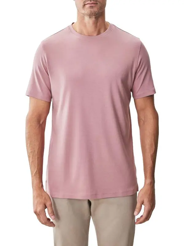 Robert Barakett Georgia Pima Cotton T-shirt - Rose