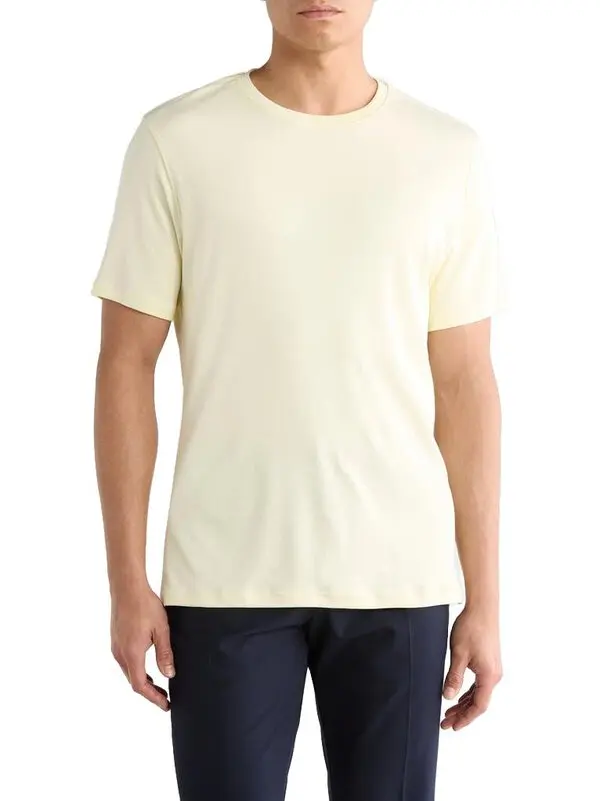 Robert Barakett Georgia Pima Cotton T-shirt - Soft Pear