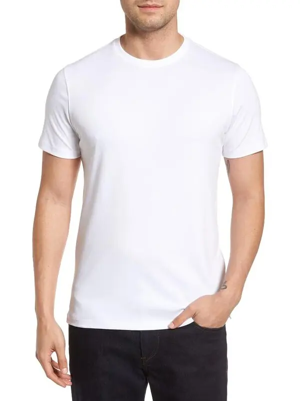 Robert Barakett Georgia Pima Cotton T-shirt - White