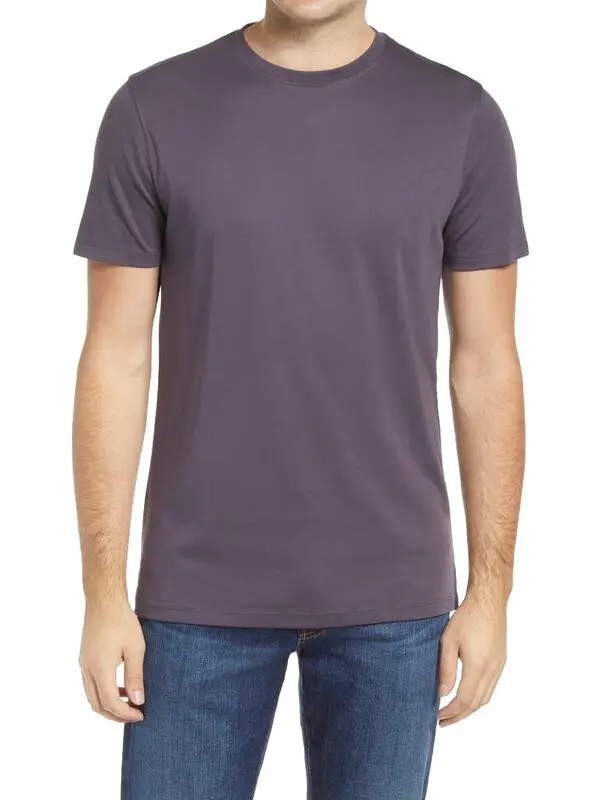 Robert Barakett Georgia Pima Cotton T-shirt - Winter Purple
