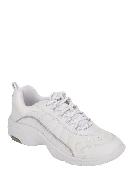 Easy Spirit Punter Sneakers - White Leather