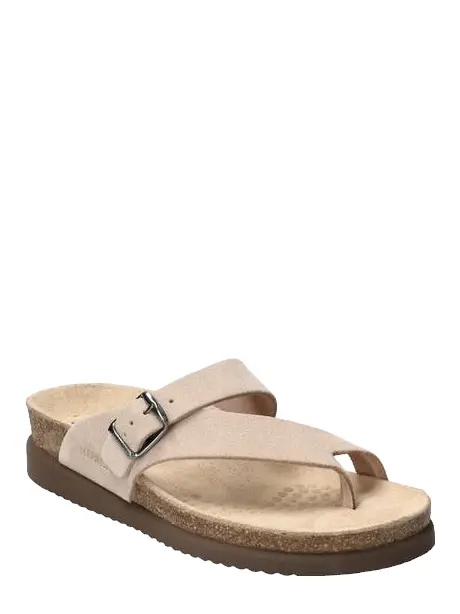 Mephisto Helen Toe-loop Sandal - Light Sand