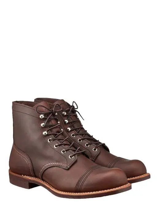 Red Wing Iron Ranger Cap Toe Boot - Amber Harness Leather