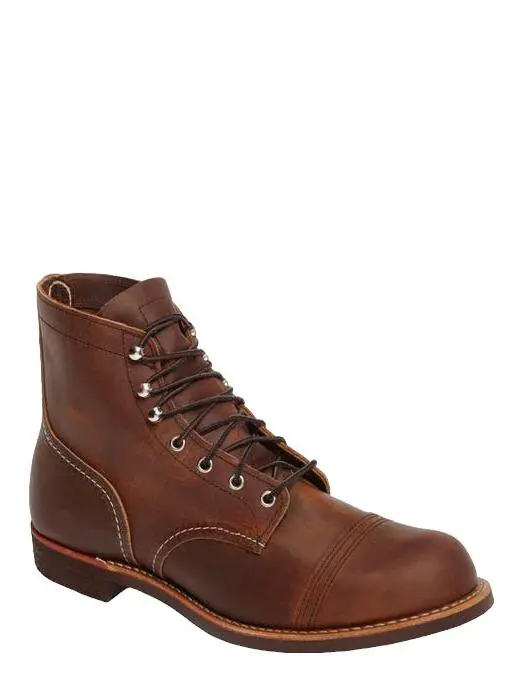 Red Wing Iron Ranger Cap Toe Boot - Copper Leather