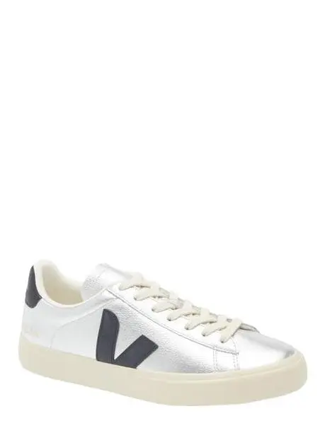 VEJA Campo Sneaker - Silver Black