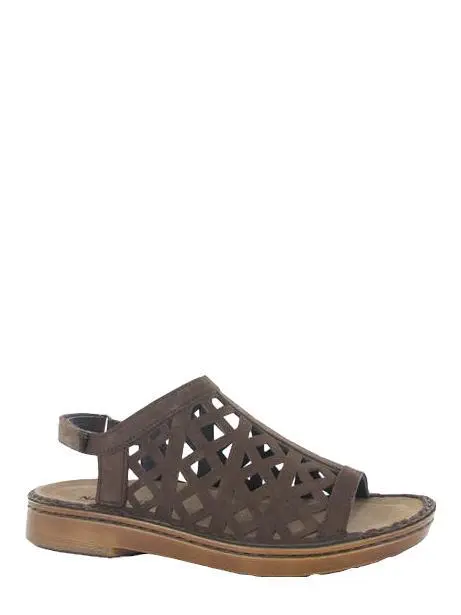Naot Amadora Slingback Sandal - Coffee Bean Nubuck