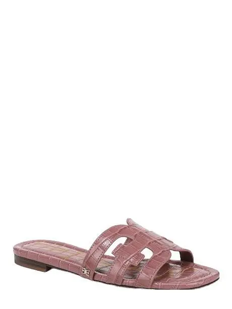 Sam Edelman Bay Cutout Slide Sandal - Dark Winter Mauve