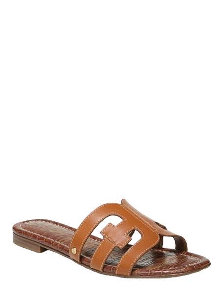 Sam Edelman Bay Cutout Slide Sandal - Saddle Se