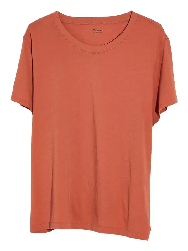 Madewell Northside Vintage T-shirt - Afterglow Red