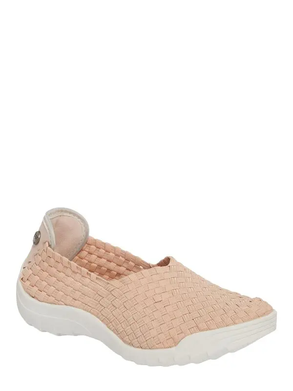 Bernie Mev. Rigged Fly Slip-on Sneaker - Blush