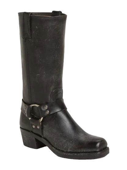 THE FRYE COMPANY Harness 12r Leather Boots - Black