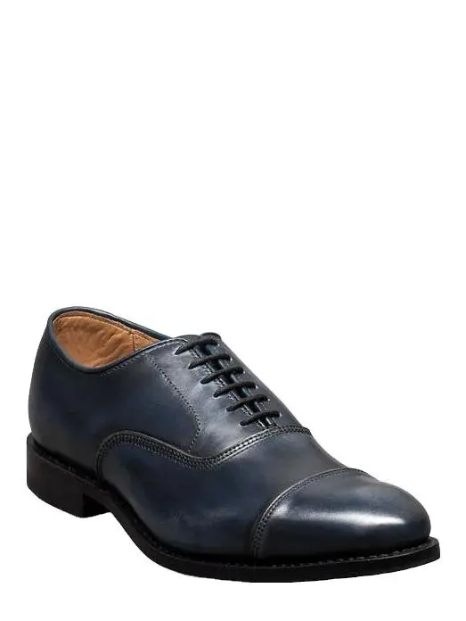 Allen Edmonds Park Avenue Cap Toe Oxford - Navy Burnish