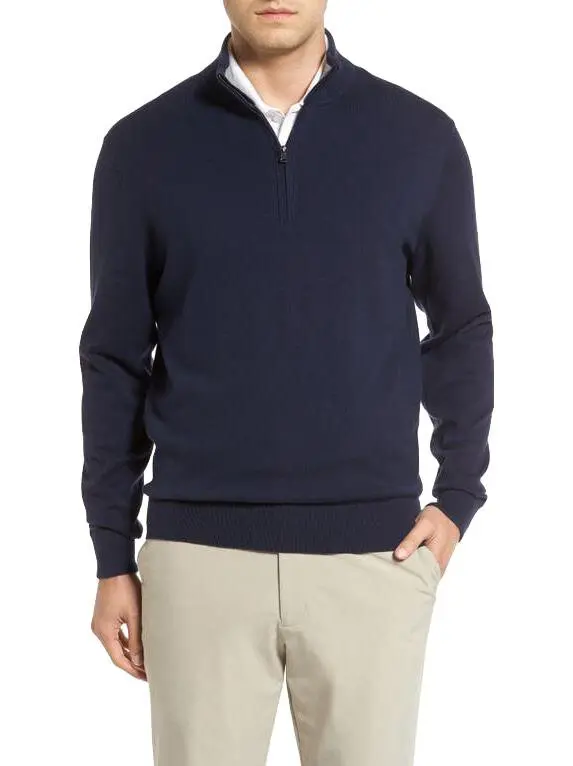 Cutter & Buck Lakemont Quarter Zip Pullover - Liberty Navy