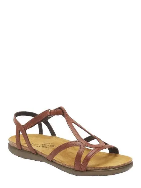 Naot Dorith Sandal - Chestnut Leather