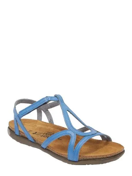 Naot Dorith Sandal - Sapphire Blue Leather