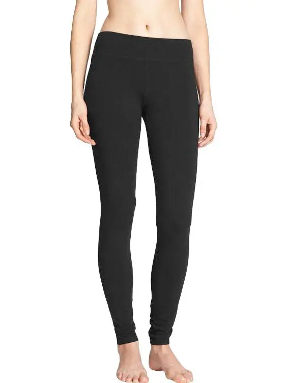 Hue Ultra Wide Waistband Leggings - Black