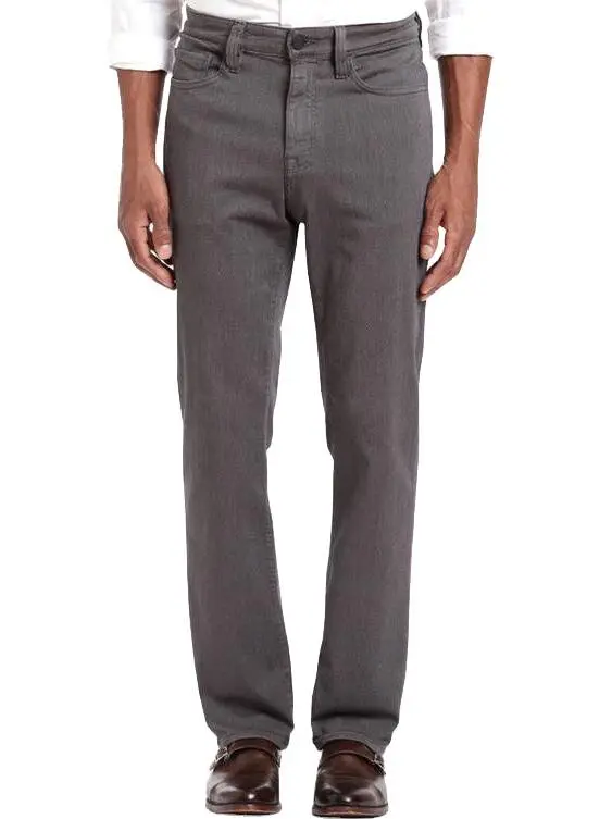 34 Heritage Relaxed Fit Straight Leg Jeans - Grey Diagonal