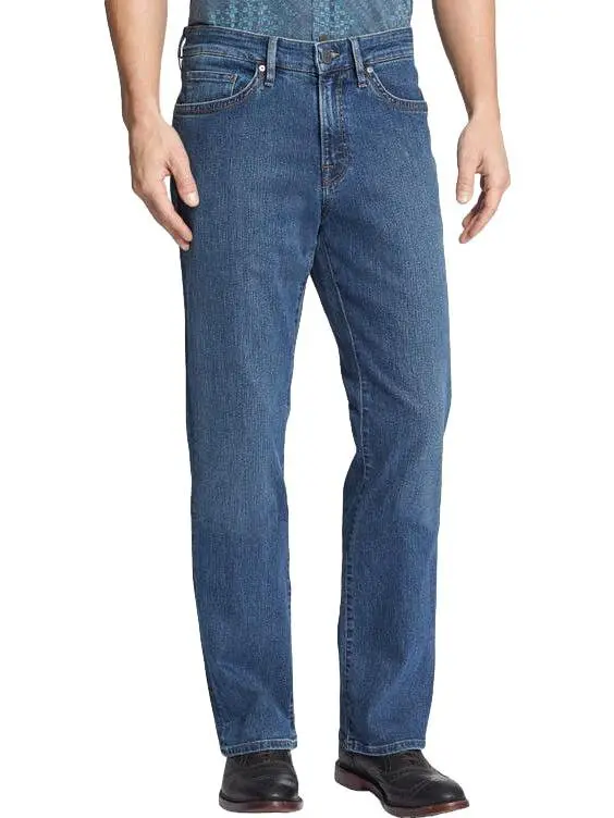 34 Heritage Relaxed Fit Straight Leg Jeans - Mid Comfort