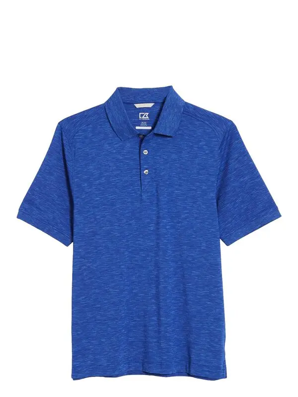 Cutter & Buck Advantage Space Dye Jersey Polo - Dark Tour Blue