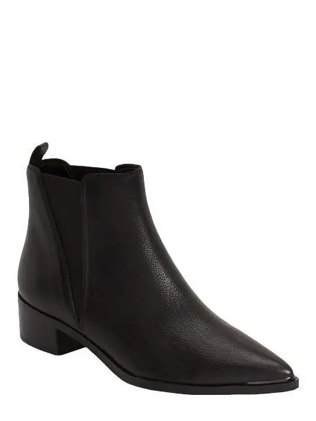 Marc Fisher Yale Chelsea Boots - Black Leather