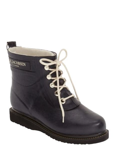 ILSE JACOBSEN Hornbæk Rubber Rain Boots - Dark Indigo