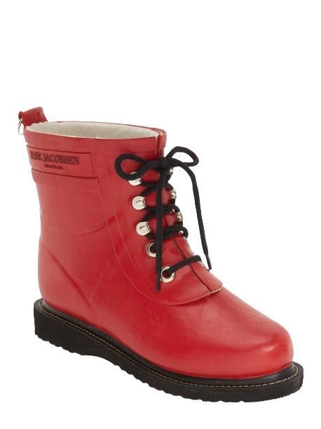 ILSE JACOBSEN Rub' Boot - Deep Red