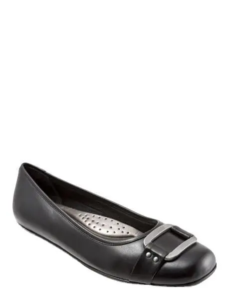 Trotters Sizzle Flat - Black