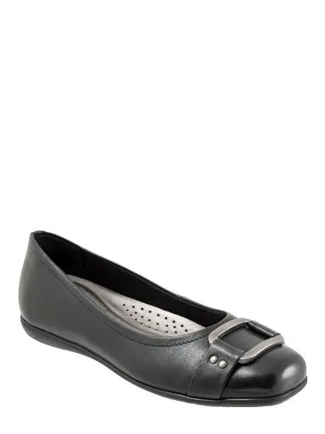 Trotters Sizzle Flat - Black