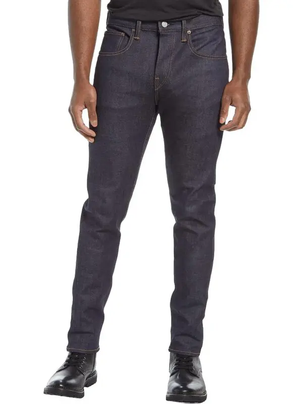 HIROSHI KATO The Scissors Slim Tapered 10.5-ounce Stretch Selvedge Jeans - Indigo Raw