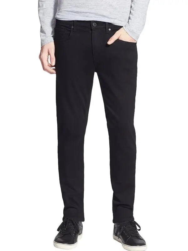 Paige Transcend Lennox Slim Fit Jeans - Black Shadow