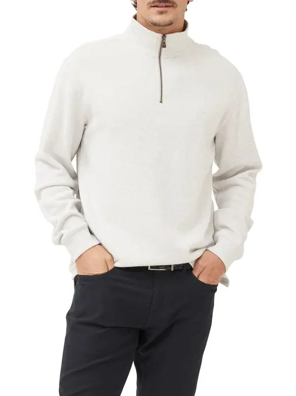 Rodd & Gunn Alton Ave Pullover Sweatshirt - Ice Grey Marle