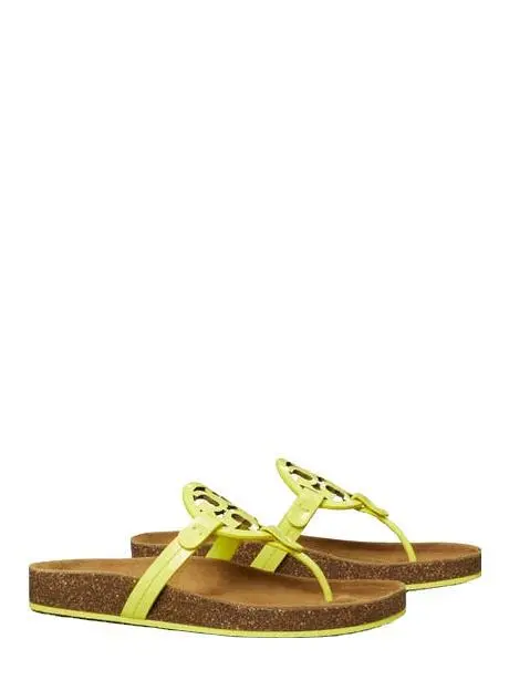 Tory Burch Miller Cloud Thong Sandal - Blazing Yellow