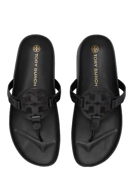 Tory Burch Miller Cloud Thong Sandal - Perfect Black/perfect Black