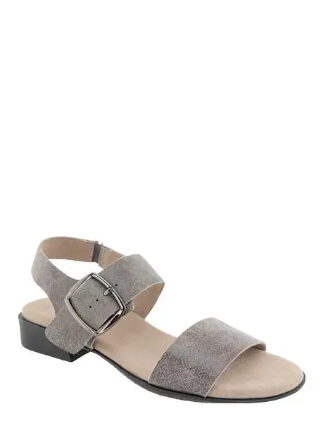 Munro Cleo Sandal - Titanium Metallic