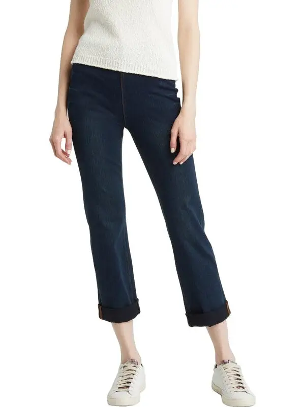 Lyssé Boyfriend High-rise Denim Jeans - Indigo