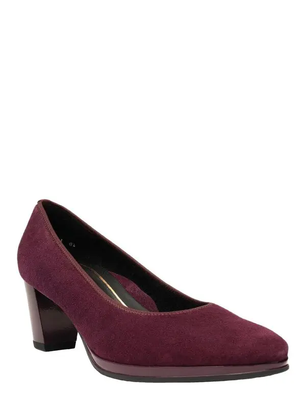 ARA Ophelia Pump - Burgundy