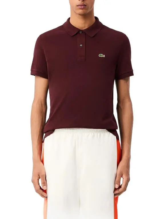Lacoste Slim Fit Piqué Polo - Bzd Expresso