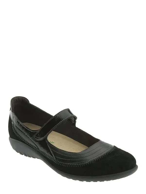 Naot Kire Mary Jane Flat - Black