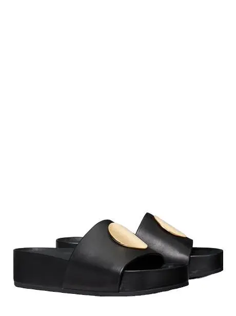 Tory Burch Patos Platform Slide Sandal - Perfect Black