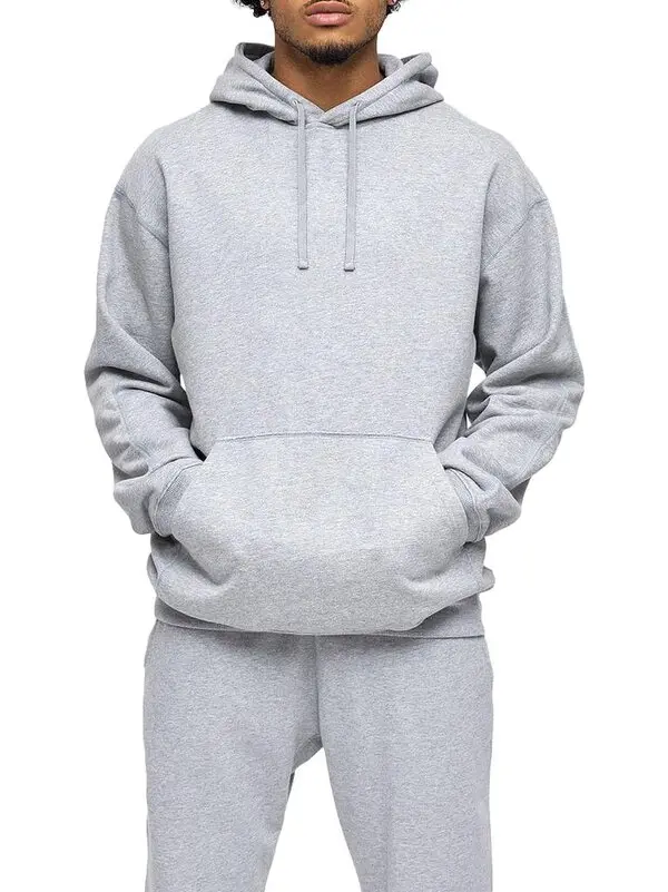 Reigning Champ Midweight Terry Relaxed Hoodie - Heather Gy