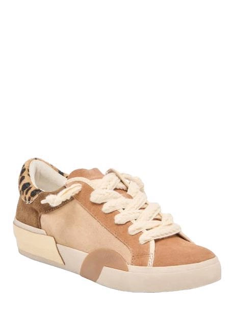 Dolce Vita Zina Low-top Sneakers - Brown Multi Suede