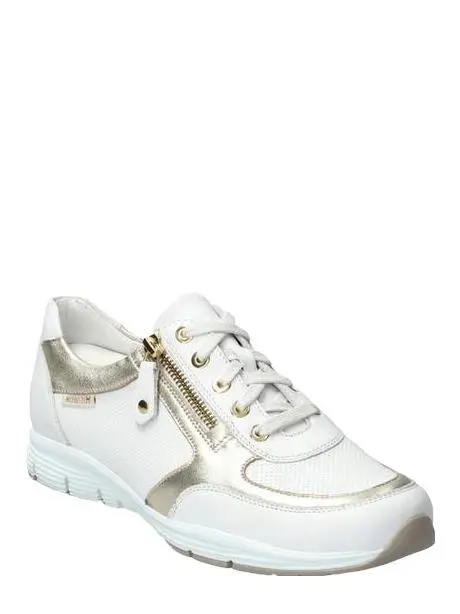 Mephisto Ylona Sneaker - White/gold