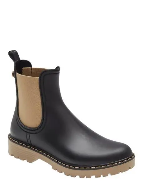 TONI PONS Cavour Chelsea Boot - Black/beige Rubber