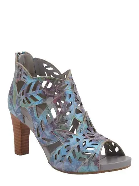 SPRING STEP SHOES Amora Sandal - Blue Leather