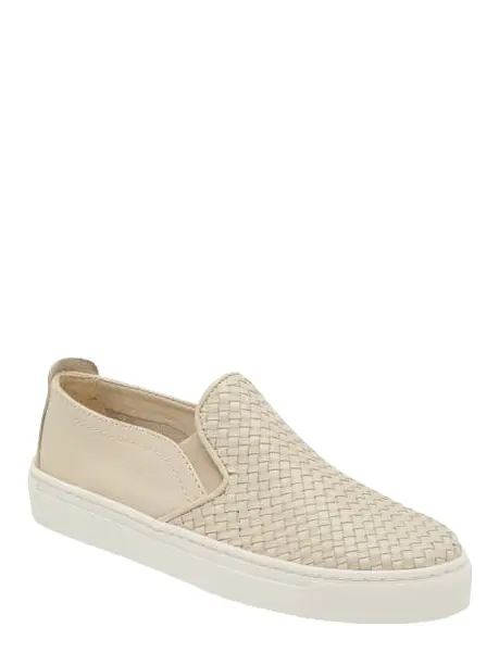 The Flexx Woven Slip-on Sneaker - Beige